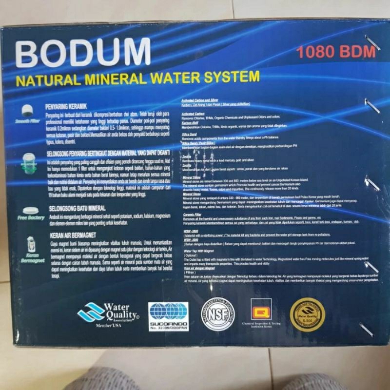 Jual bodum (original hexagonal water) | Shopee Indonesia