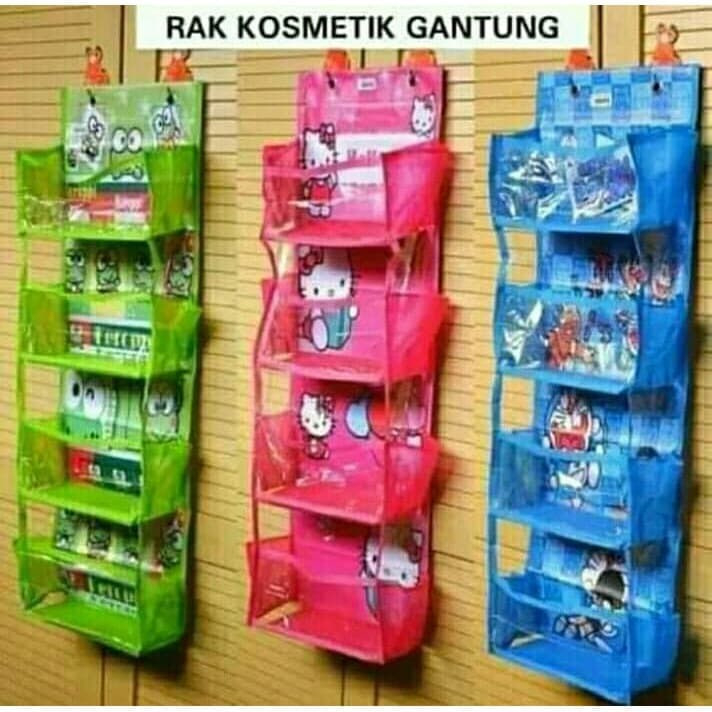Jual Rak Kosmetik Gantung Penyimpanan Obat Serbaguna Hanging Organizer ...