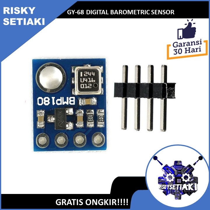 Jual GY-68 DIGITAL BAROMETRIC SENSOR SENSOR BAROMETER BMP180 | Shopee ...