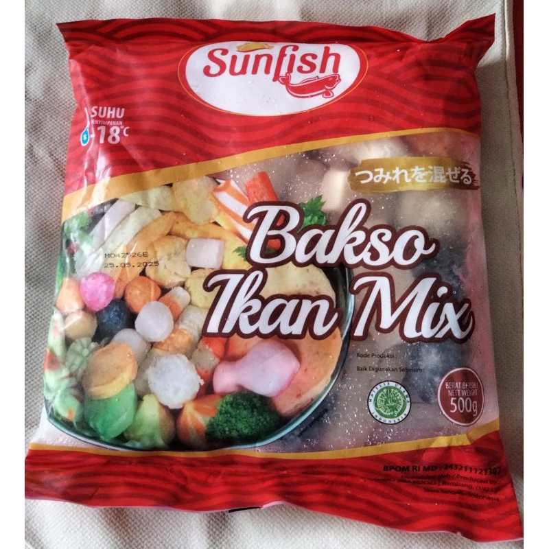 Jual sunfish baso ikan mix 500gr | Shopee Indonesia