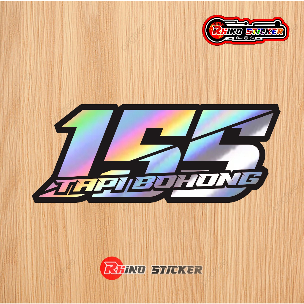 Jual STIKER NOMOR TAPI BOHONG STIKER CUTTING | Shopee Indonesia