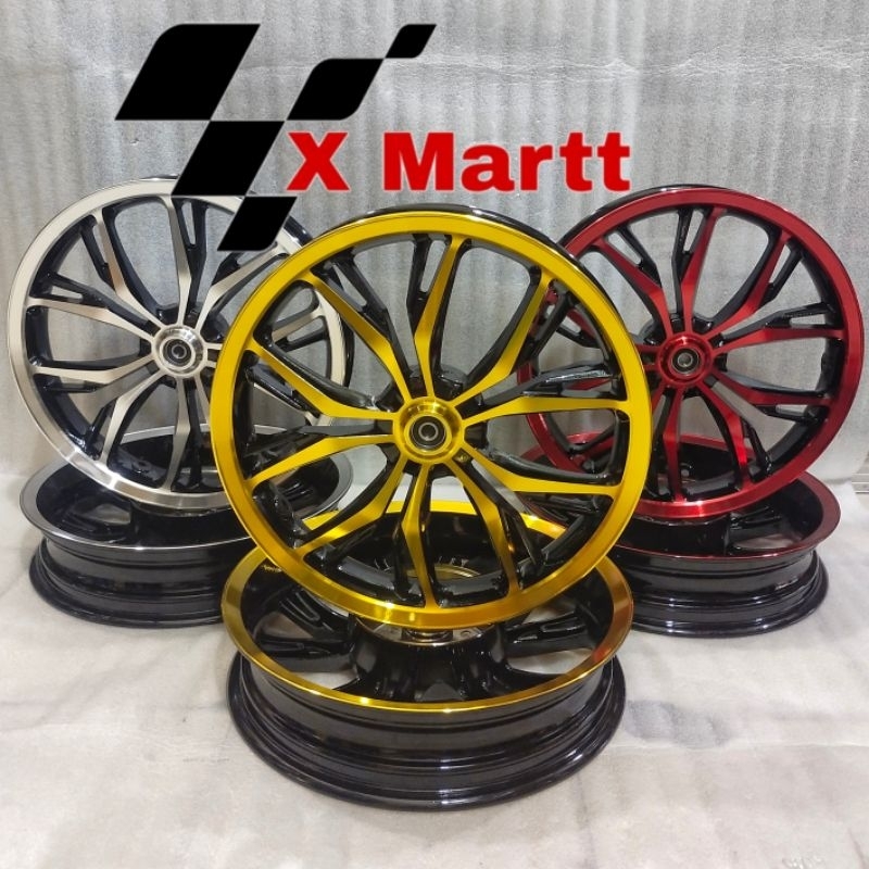 Jual Velg Racing Honda Vario 125 Dan Vario 150 Merk DELKEVIC 215 / 300 ...