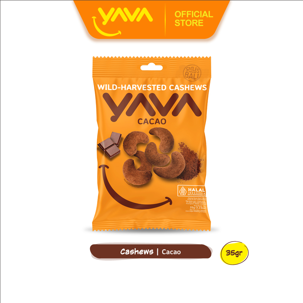 Jual YAVA Cashew Cacao 35g | Shopee Indonesia