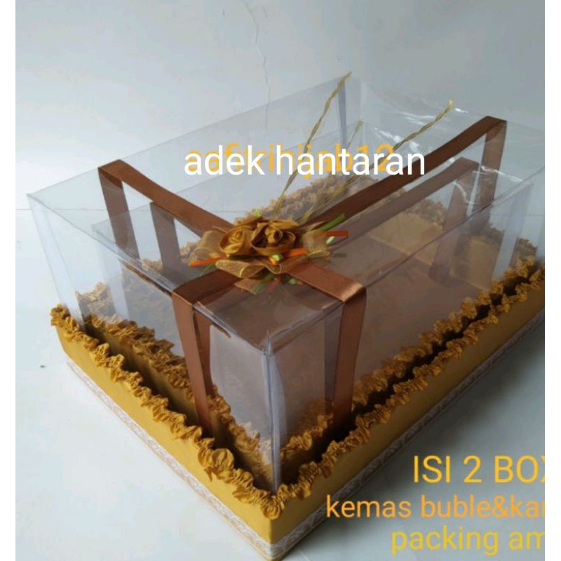 Jual BOX PARSEL KOTAK HANTARAN SESERAHAN PERNIKAHAN SET MIKA LENGKAP ...