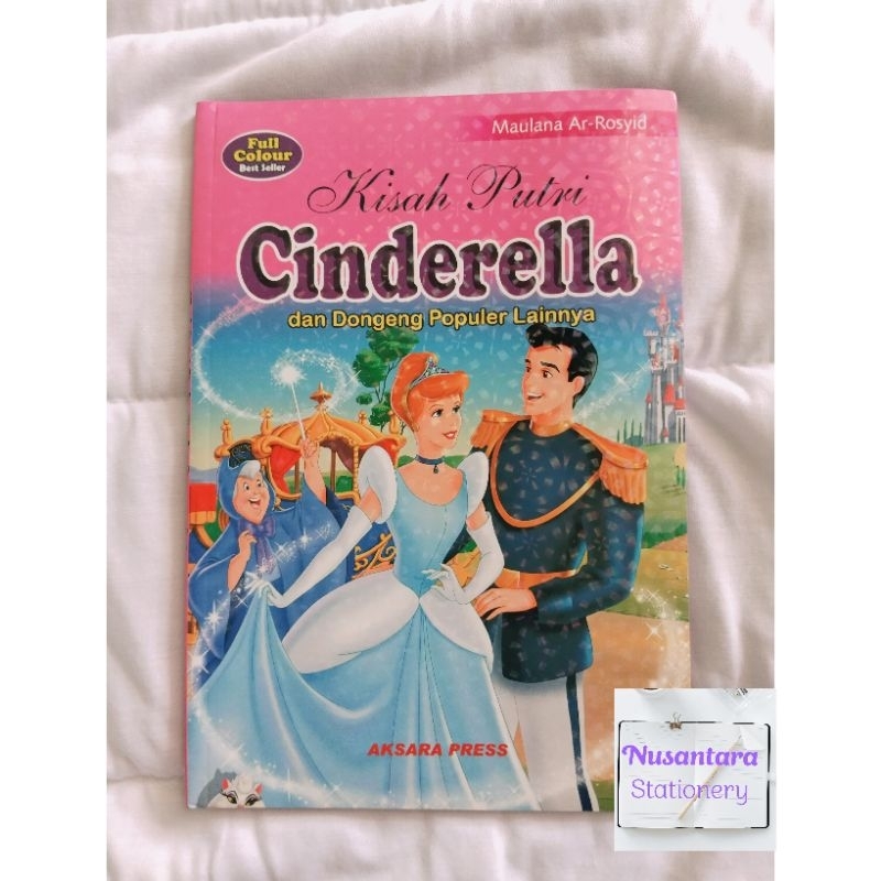 Jual Buku Kisah Putri Cinderella Dan Dongeng Populer Lainnya Shopee