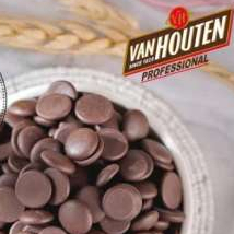 Jual GANACHE COKLAT KANCING VAN HOUTEN 100GR | Shopee Indonesia
