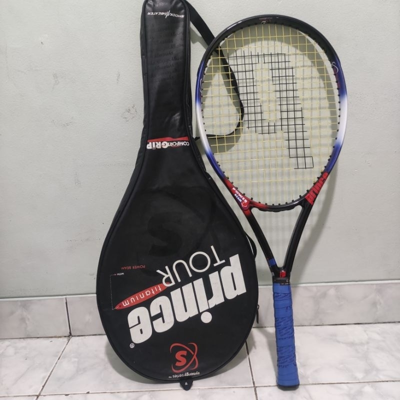 Jual Raket Tenis Titanium Graphite PRINCE Synergy Tour Tennis 110 ...