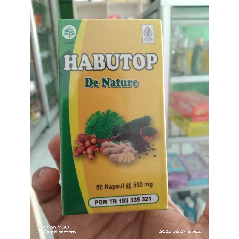 Jual obat habutop herbal isi 50 kapsul untuk stroke,kanker,migran dan ...