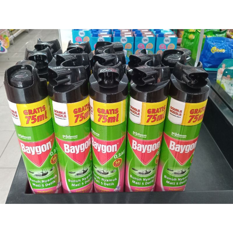 Jual BAYGON Aerosol Flower garden 600 +75 ml | Shopee Indonesia