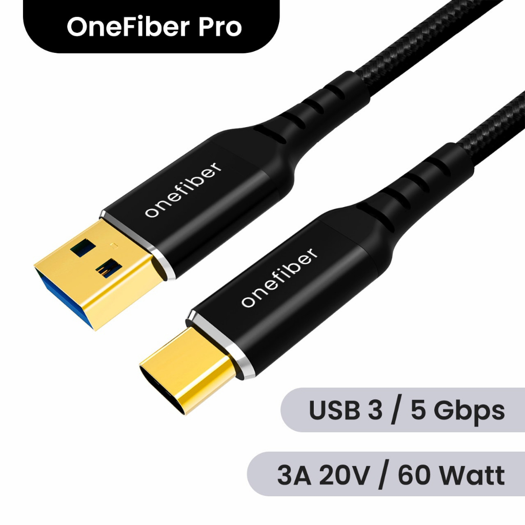 Jual Kabel Data Fast Charging USB Type-C Tipe C 2 Meter - OneFiber OF19 ...