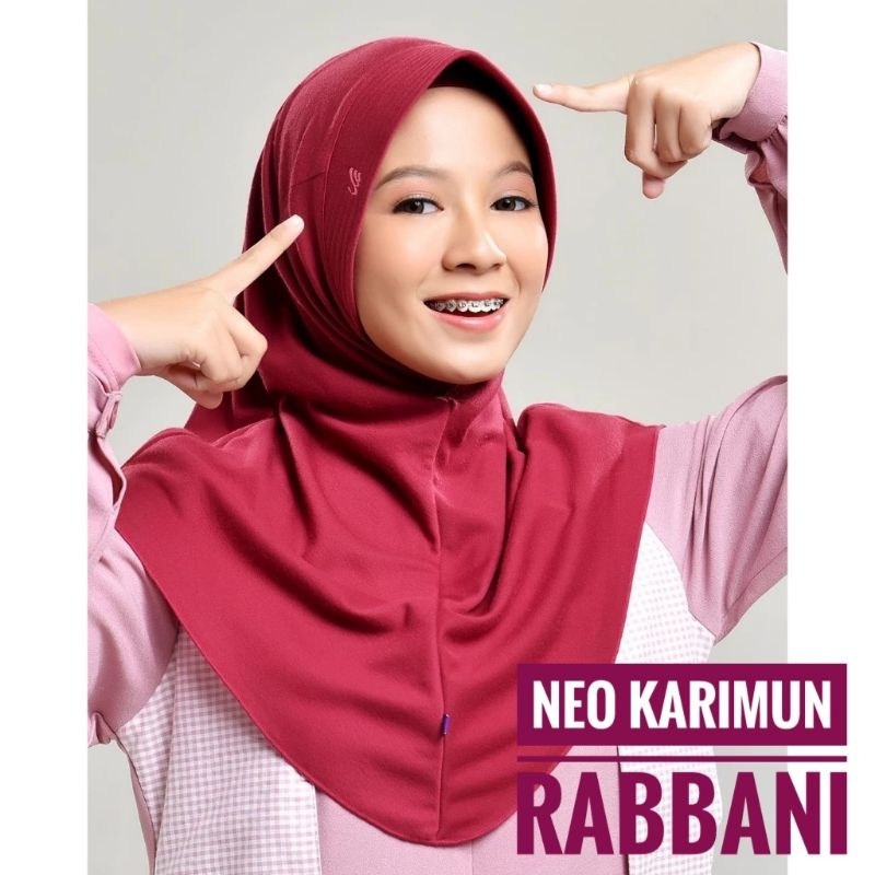 Jual Rabbani - Hijab instan terbaru pet kecil antem NEO KARIMUN ori ...