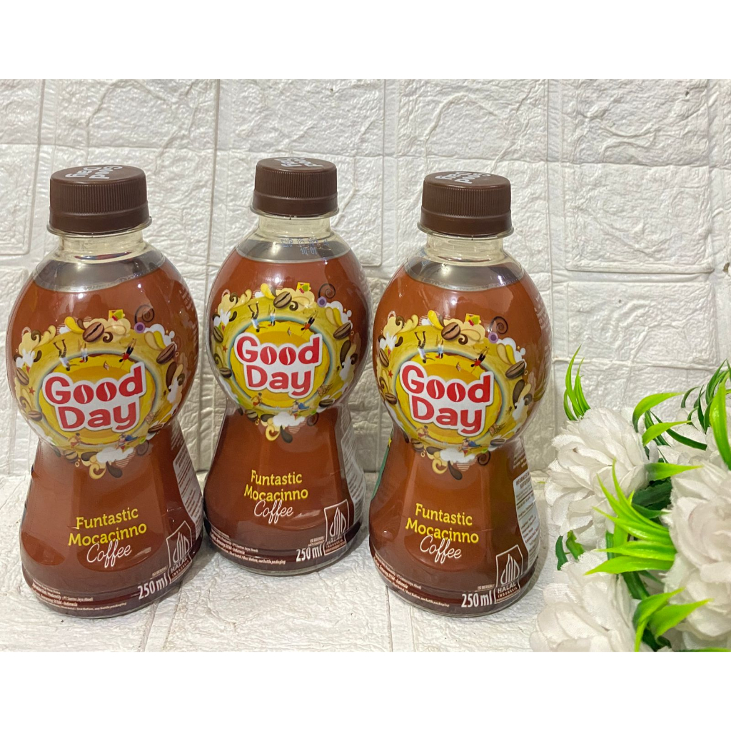 Jual COD // Minuman Good Day Botol 1 Dus Isi 24 Pcs // Good Day Botol ...