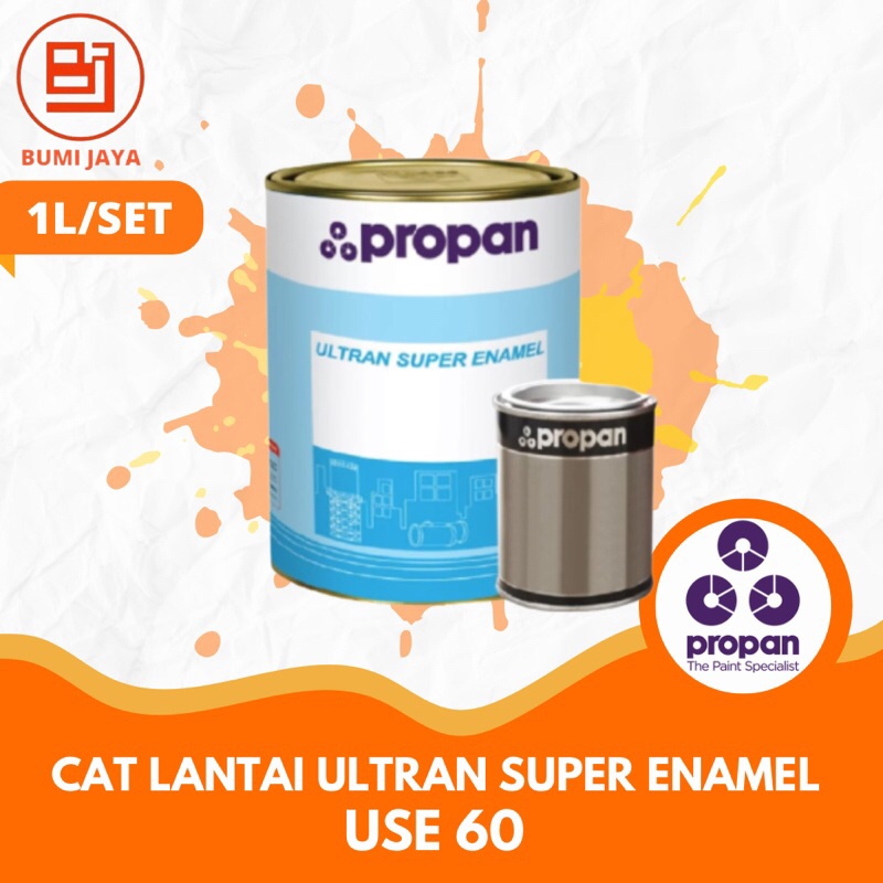 Jual cat lantai propan ultran super enamel use 60 set 1ltr | Shopee ...
