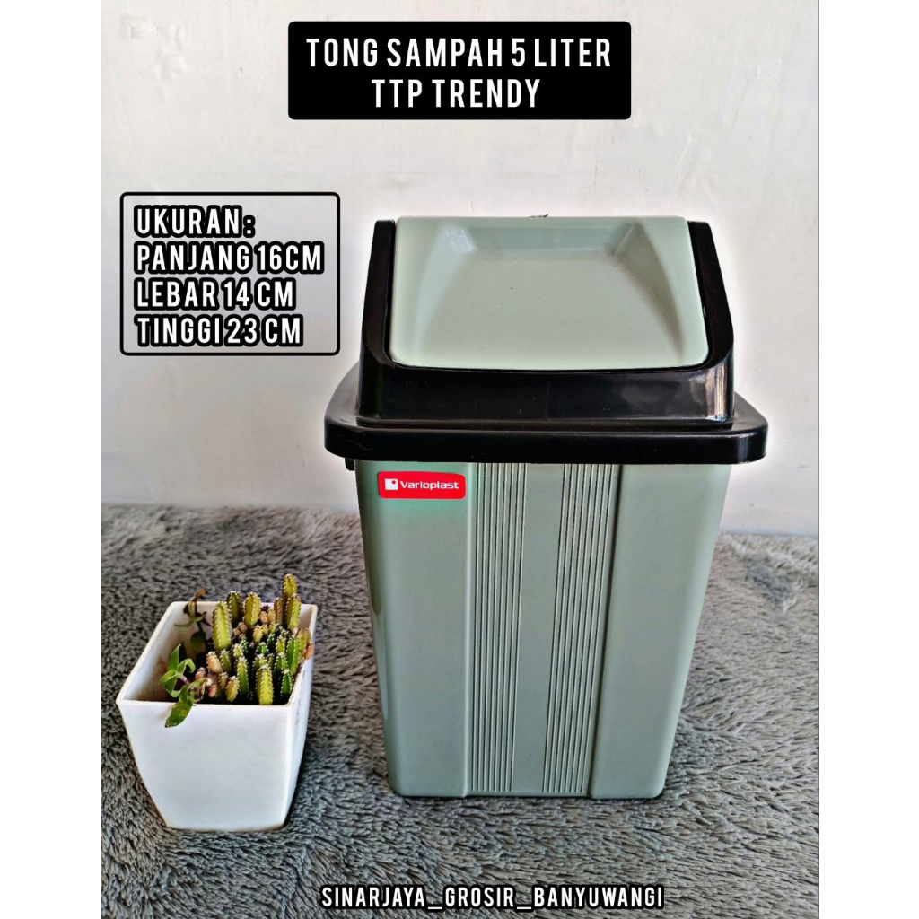 Jual Tong sampah 5 liter ttp Trendy | Shopee Indonesia