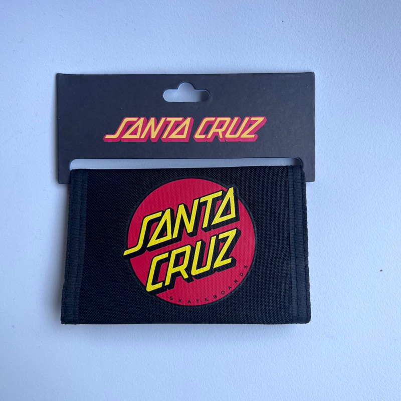 Jual Santa Cruz Classic Dot Velcro Wallet Original Brand New | Shopee ...