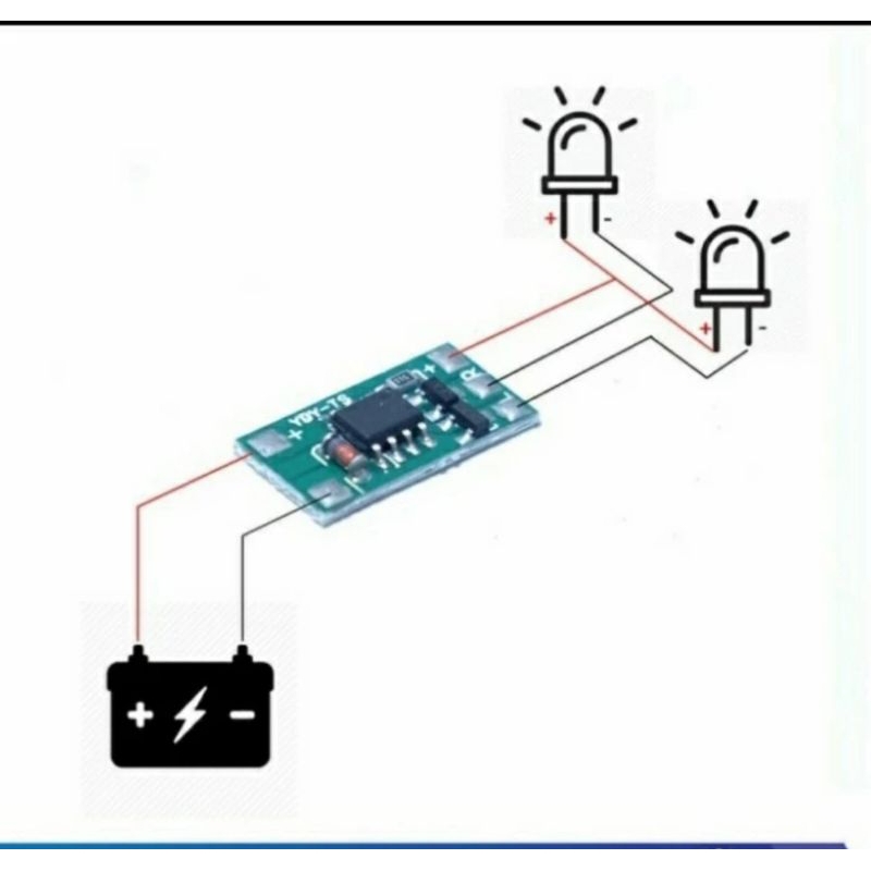 Jual Modul LED Flip Flop SMD DC 12v Modul Untuk Pengedip Lampu Led Kit ...