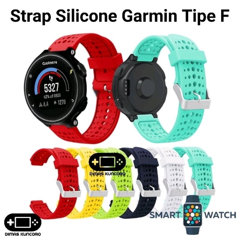Jual Strap Silicone Garmin Tipe F silikon silicon approach S5 S6 S20 ...