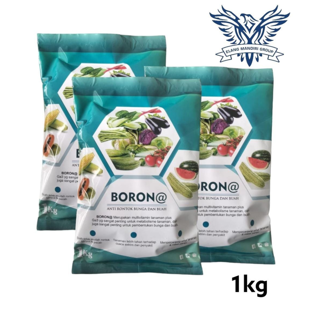 Jual Pupuk BORON @ 1 Kg Anti Rontok Buah dan Bunga Cocok Untuk Semua ...