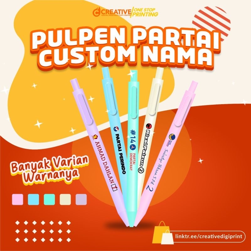 Jual Custom Merchandise Bolpen | Shopee Indonesia