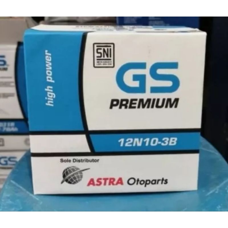 Jual Aki GS ASTRA 12N10-3B 10AH VESPA THUNDER | Shopee Indonesia
