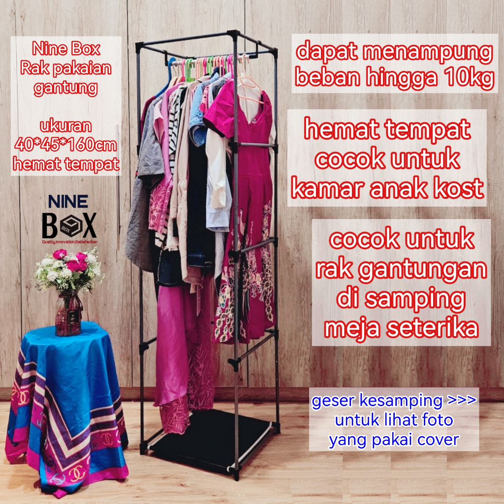Jual NINE BOX LEMARI GANTUNG GAMIS / RAK GANTUNG / RAK GAMIS / LEMARI ...