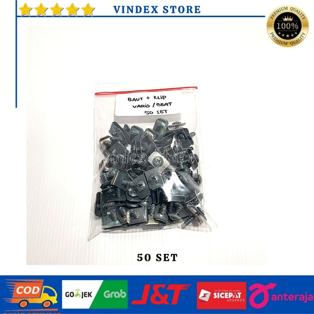 Jual BAUT KLIP BODY MOTOR HONDA VARIO BEAT SCOOPY UKURAN 4X16 HIJAU ALL ...