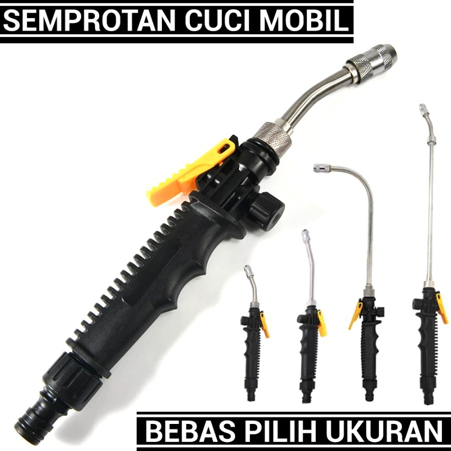 Jual Alat Semprotan Air cuci motor mobil high pressure water gun ...