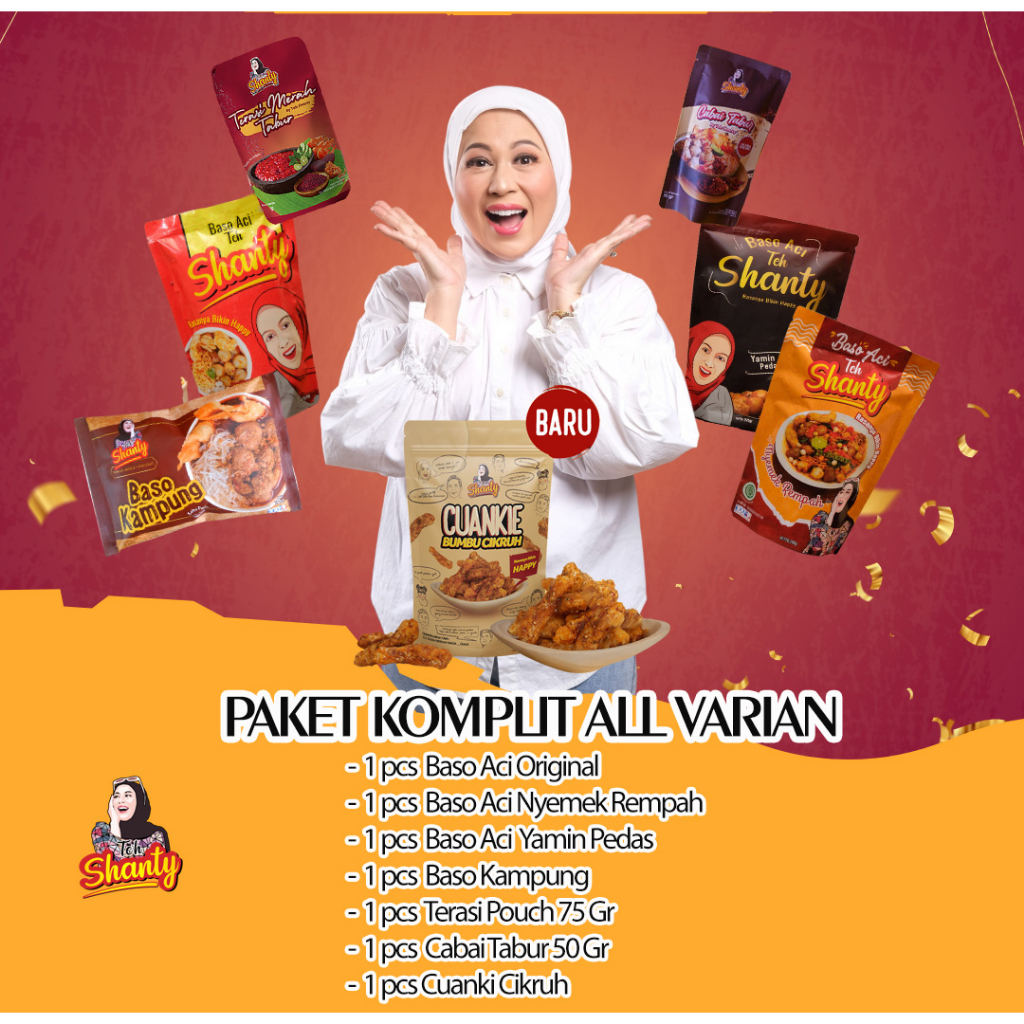 Jual Paket All Varian "BASO ACI" Original, Kampung, Nyemek Rempah ...