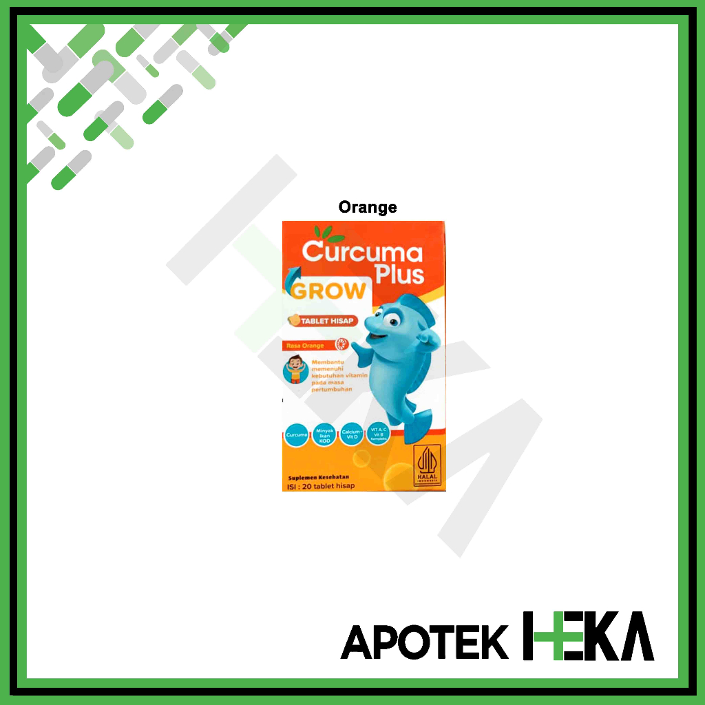 Jual Curcuma Plus Grow Tablet Hisap isi 20 Tablet (SEMARANG) | Shopee ...