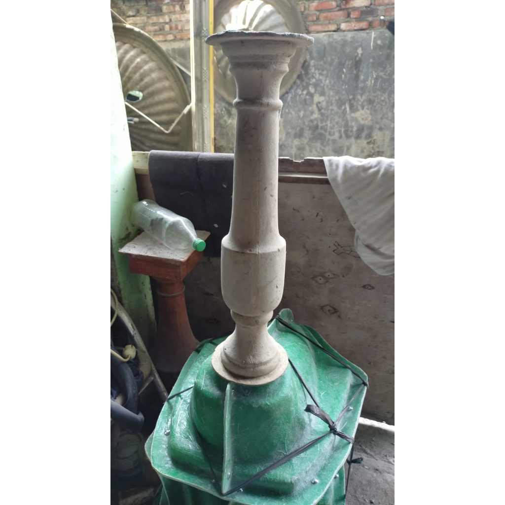 Jual Cetakan Pion Pagar classic Tinggi 45 cm botol fiberglass | Shopee ...