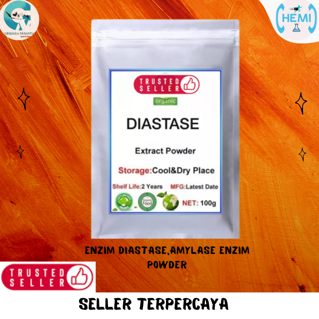 Jual Enzim Diastase, Amylase Enzim powder (ECO) | Shopee Indonesia