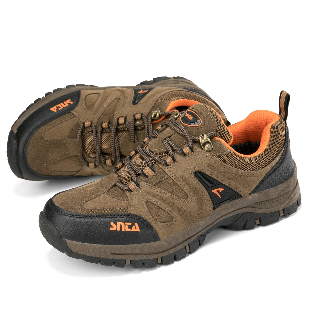 Jual Sepatu Gunung Hiking SNTA 442 Semi Waterproof - Beige | Shopee ...