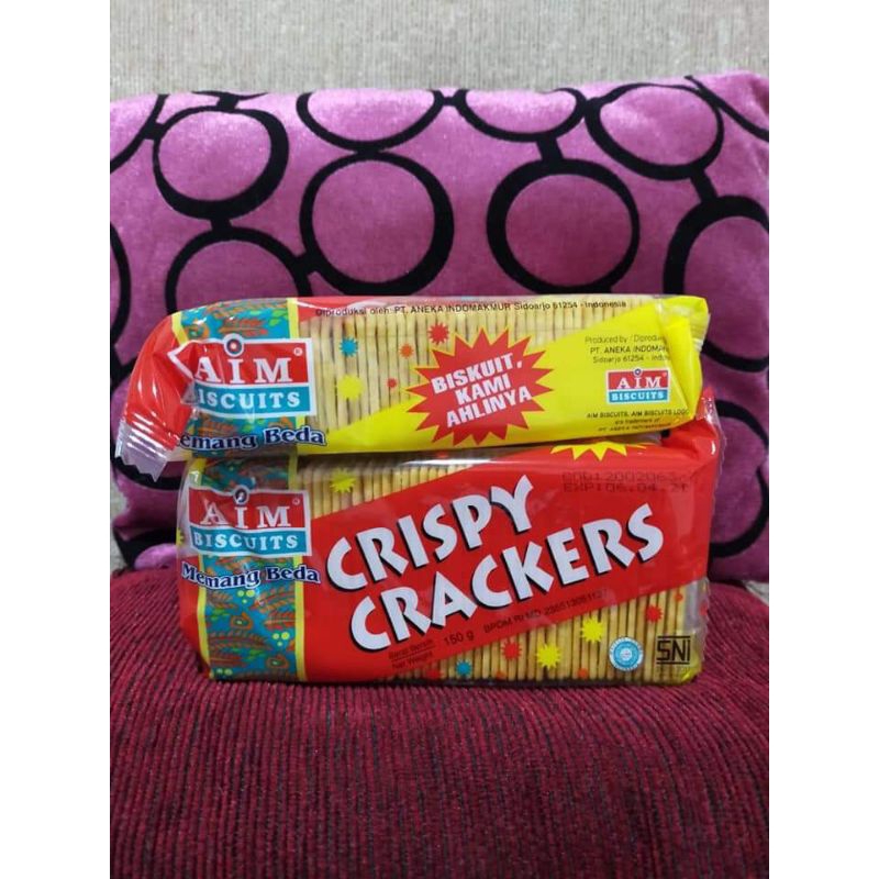 Jual biskuit crispy crackers aim | Shopee Indonesia