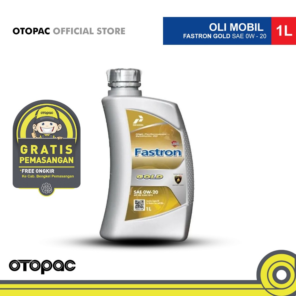 Jual OLI MOBIL PERTAMINA FASTRON GOLD SAE 0W20 | Shopee Indonesia