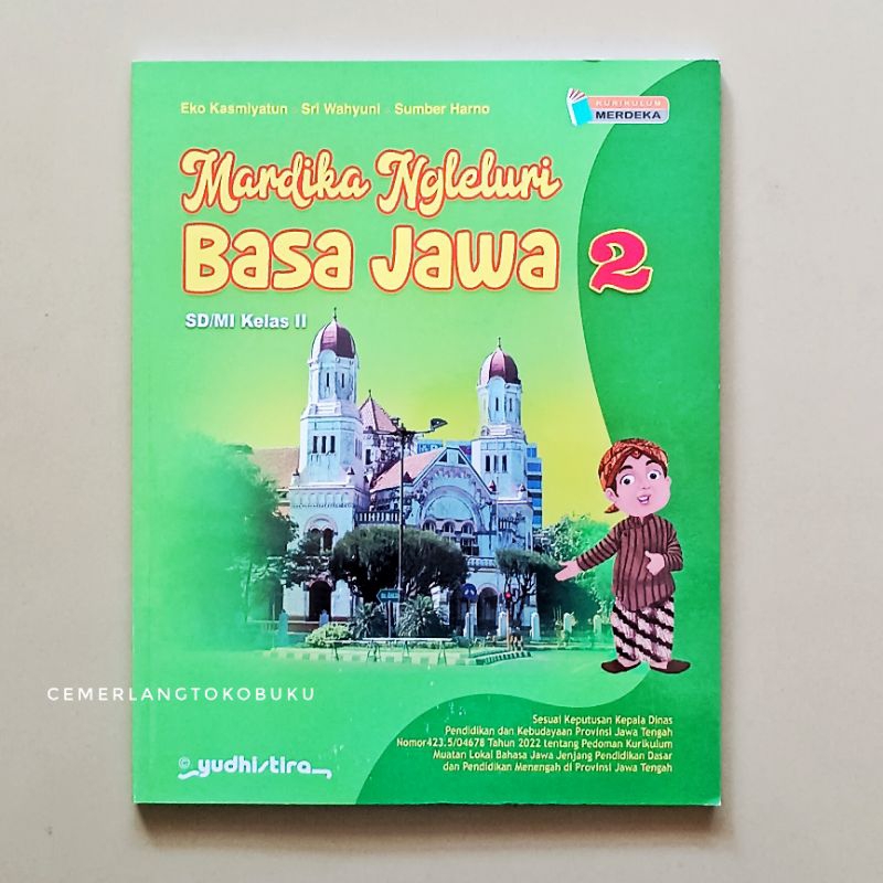 Jual Buku Mardika Ngleluri Basa Jawa Kelas 2 SD Kurikulum Merdeka Penerbit Yudhistira | Shopee ...