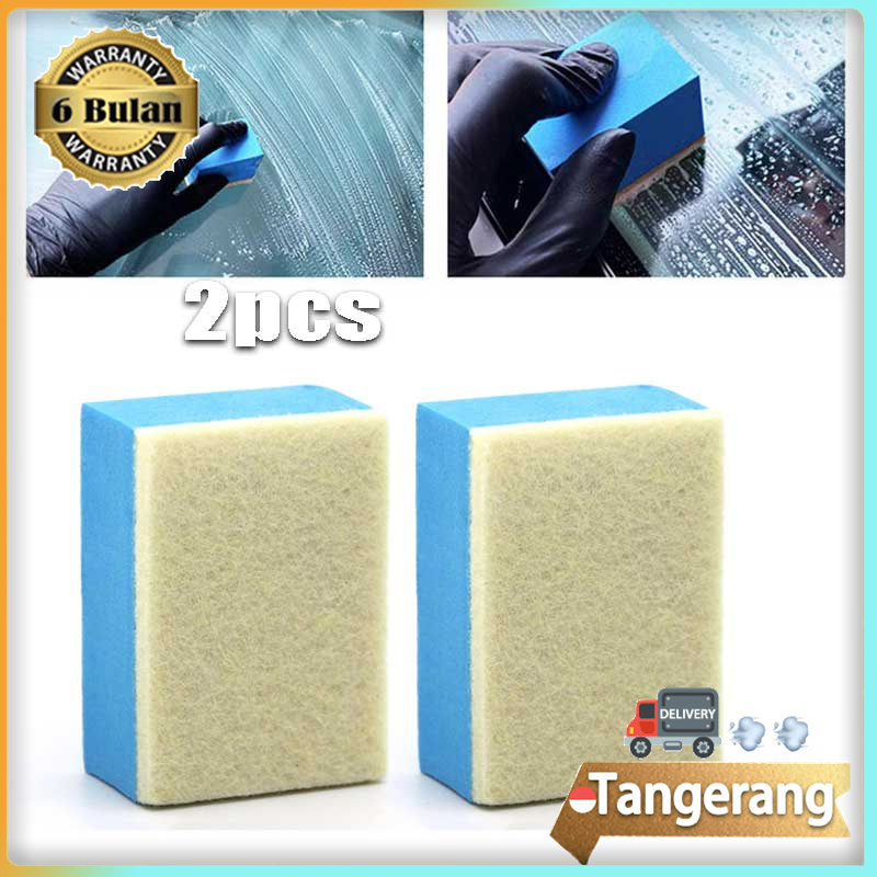 Jual 2pcs Felt Block Pad Glass Polishing Block Poles Kaca Glass Water ...