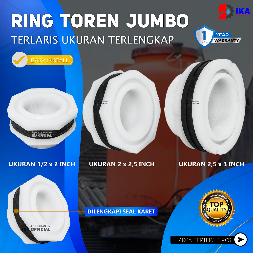 Jual MUR TOREN / MUR TANGKI AIR / MUR TANDON UKURAN BESAR Mur Toren Mur ...