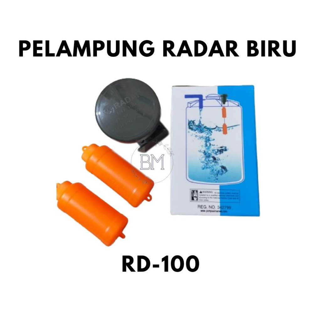 Jual Pelampung Tangki Air Toren Tandon RADAR Otomatis RD-100 3/4", 1" Inch | Shopee Indonesia