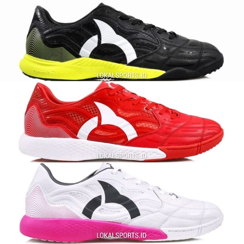 Jual SEPATU FUTSAL ORTUSEIGHT CATALYST VISION V3 K LEA IN 100% Original ...