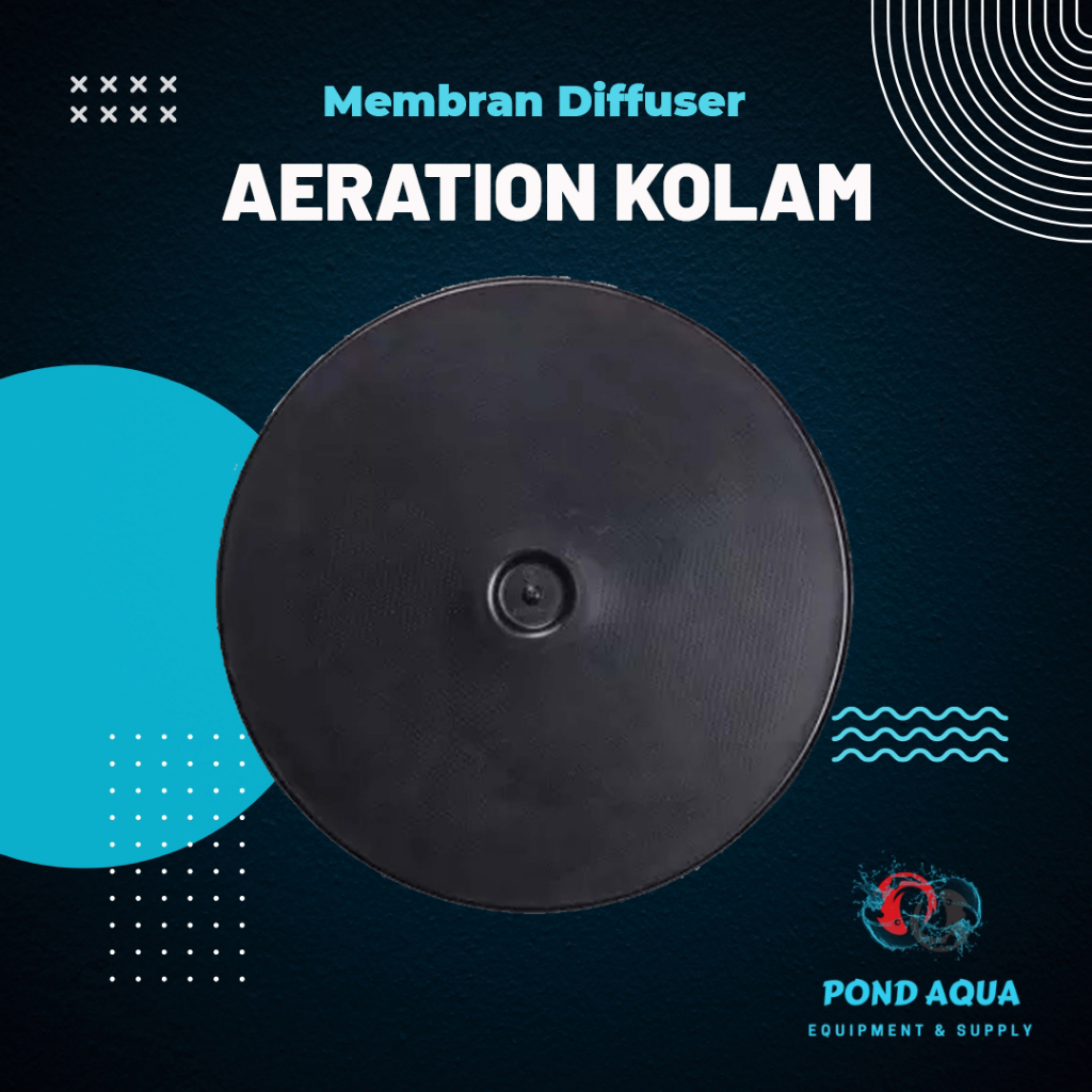 Jual Disch Diffuser EPDM Membrane Aerasi Kolam Ikan IPAL Made in ...