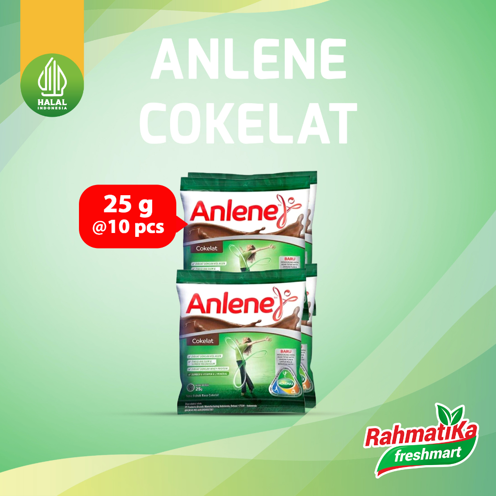 Jual Susu Anlene Rasa Cokelat (25 gr x 10 Sachet) | Shopee Indonesia