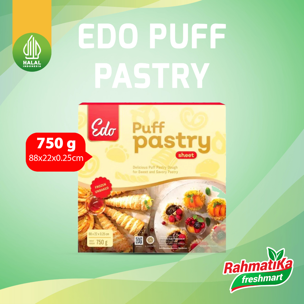 Jual Edo Puff Pastry 750 gram | Shopee Indonesia
