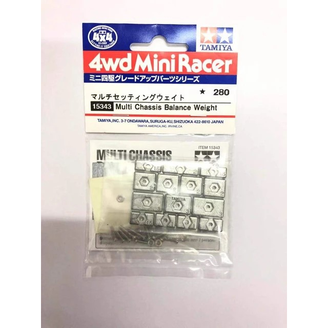 Jual Tamiya 15343 Multi Chassis Balance Weight Original | Shopee Indonesia