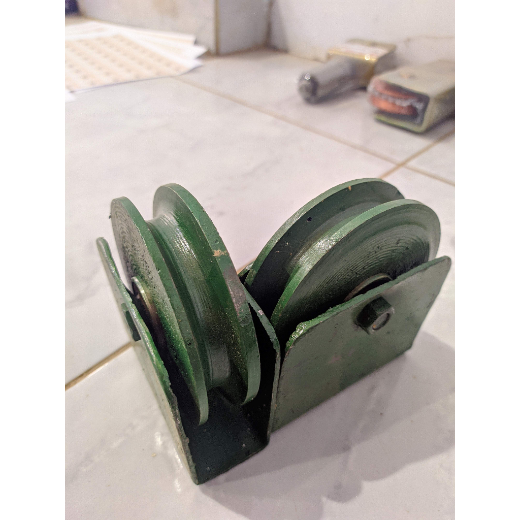 Jual RODA BESI COR MAKASAR uk 10 CM | Shopee Indonesia