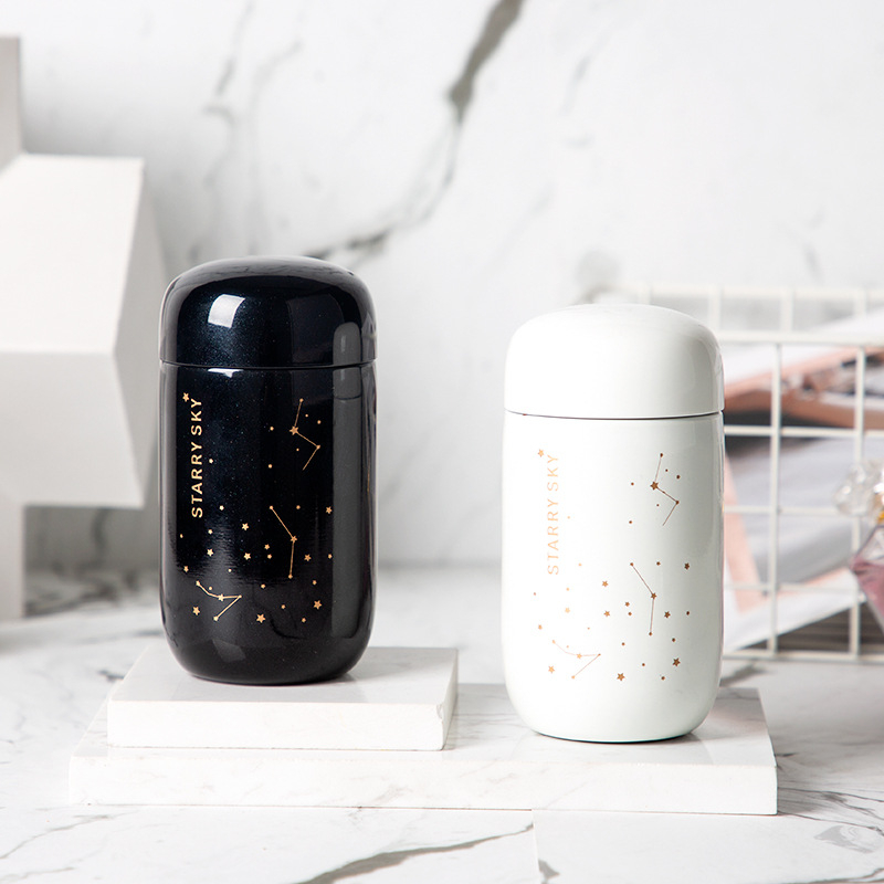 Jual Mini Tumbler Capsule Tahan Panas Dingin Botol Coffe Minum Termos ...