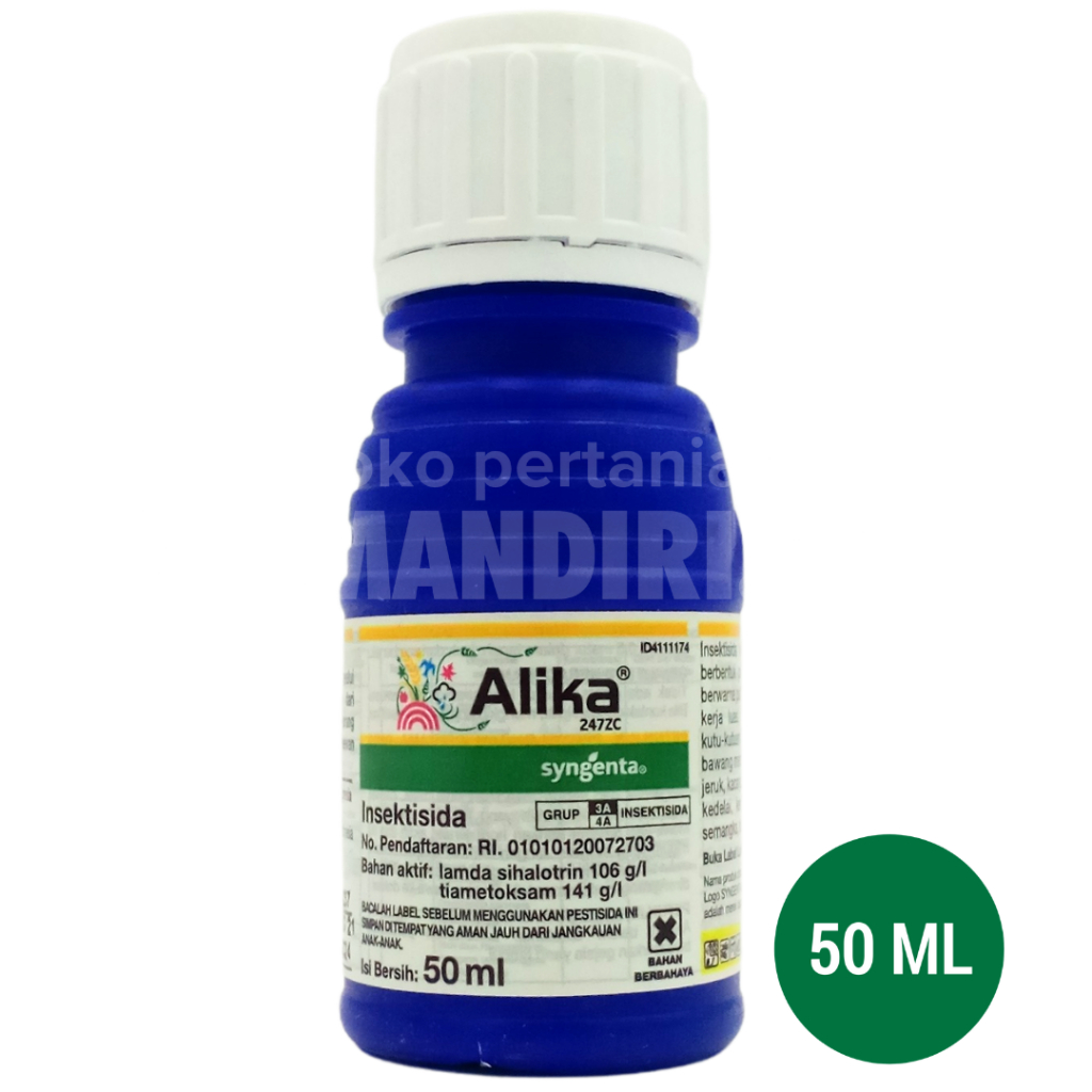 Jual Insektisida Racun Kontak Dan Lambung Alika 247ZC @50 ml | Shopee ...