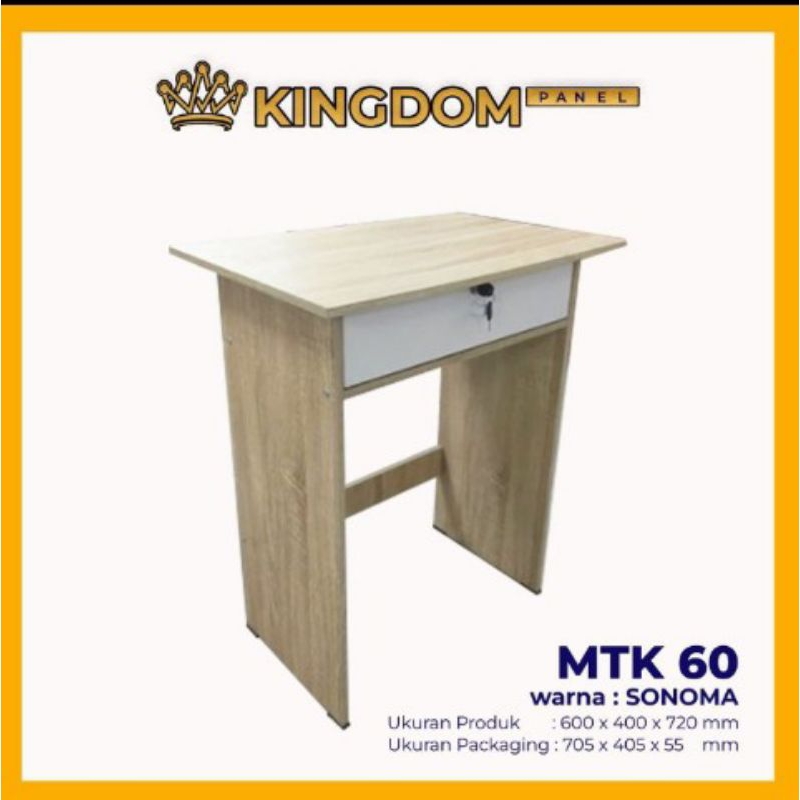 Jual Mwja Tulis Kerja/Meja Belajar/ Meja komputer - MTK 60 Kingdom ...