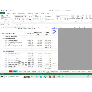 Jual TOOLS RAB OTOMATIS EXCEL OTOMATIS - Aplikasi Perhitungan RAB ...