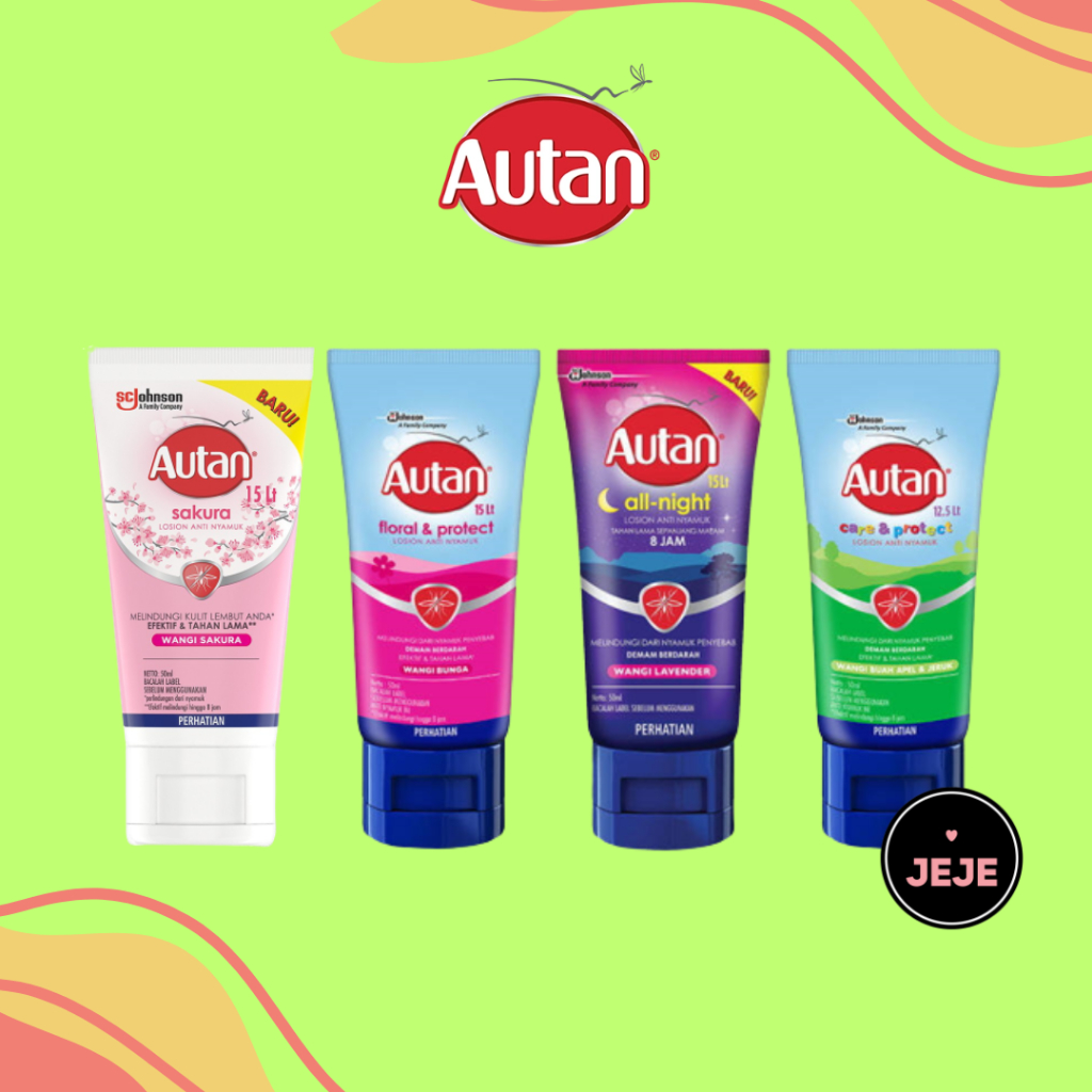 Jual Autan Lotion Anti Nyamuk 50ml | Losion Anti Nyamuk | Shopee Indonesia