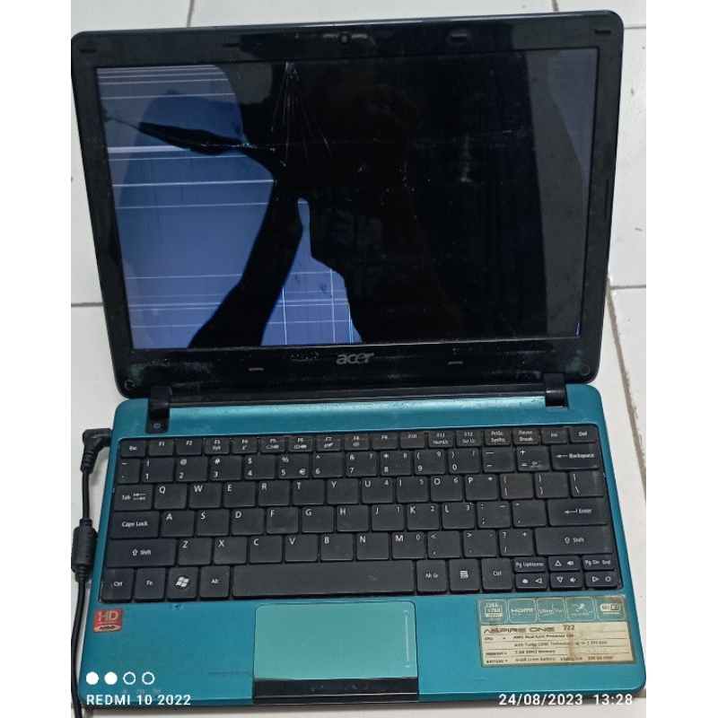 Jual Notebook Acer Aspire One 722-C6crr AMD dual Core DDR3 | Shopee Indonesia